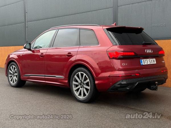 Sarkans Audi Q7 2022 Tallina, ar dzinēja tilpumu 3.00 L un nobraukumu 113 tūkst. km par 51900 €, foto 4 vietnē AUTOMOTO.COM.LV