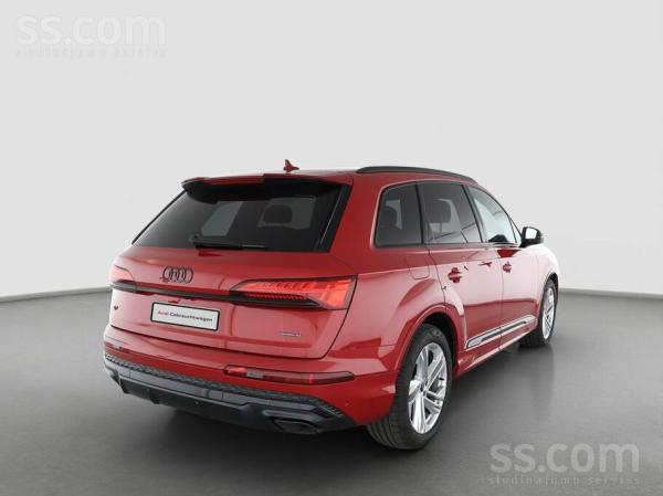Sarkans Audi Q7 2025 Rīga, ar dzinēja tilpumu 3.00 L un nobraukumu 11 tūkst. km par 67900 €, foto 2 vietnē AUTOMOTO.COM.LV