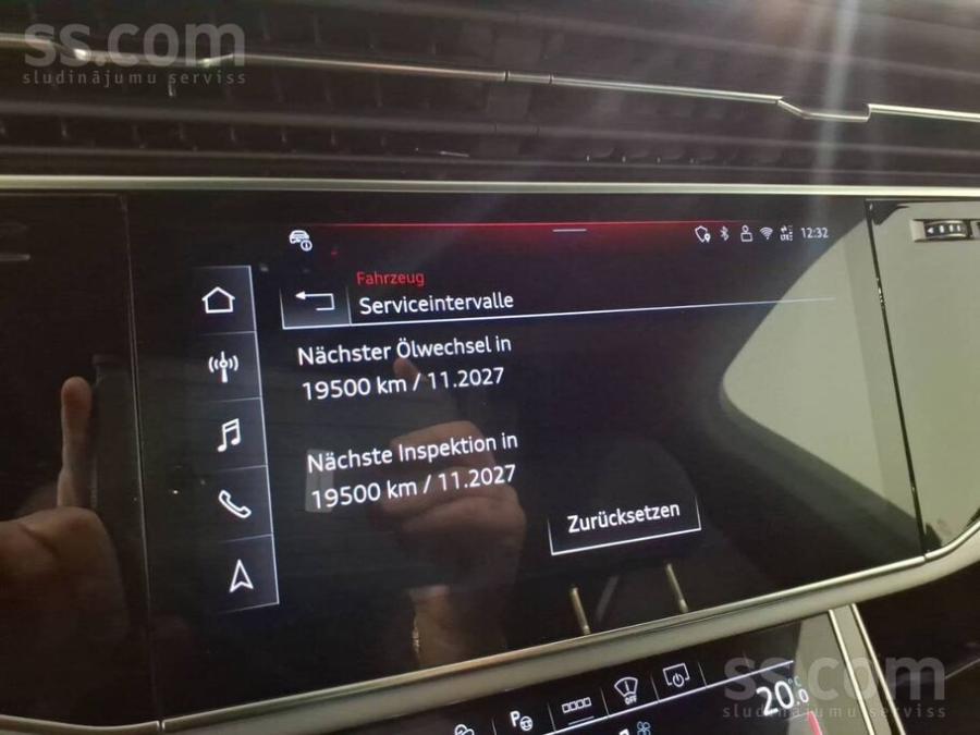 Red Audi Q7 2025 in Riga, with an engine capacity of 3.00 L and mileage of 11 thousand km for 67900 €, photo 6 on AUTOMOTO.COM.LV