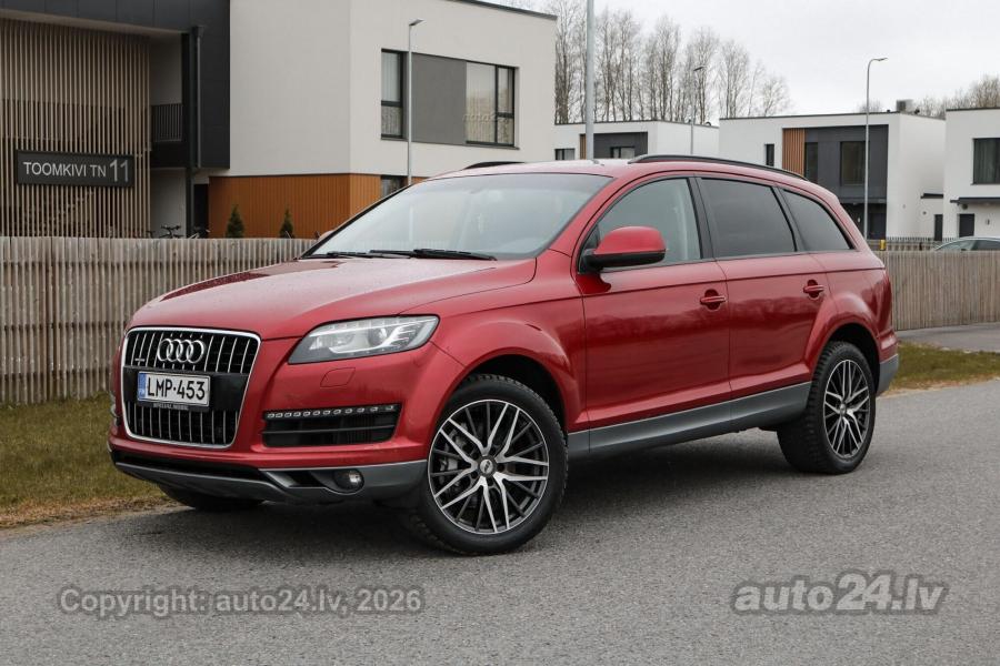 Sarkans Audi Q7 2014 Tallina, ar dzinēja tilpumu 3.00 L un nobraukumu 260 tūkst. km par 9999 €, foto 1 vietnē AUTOMOTO.COM.LV