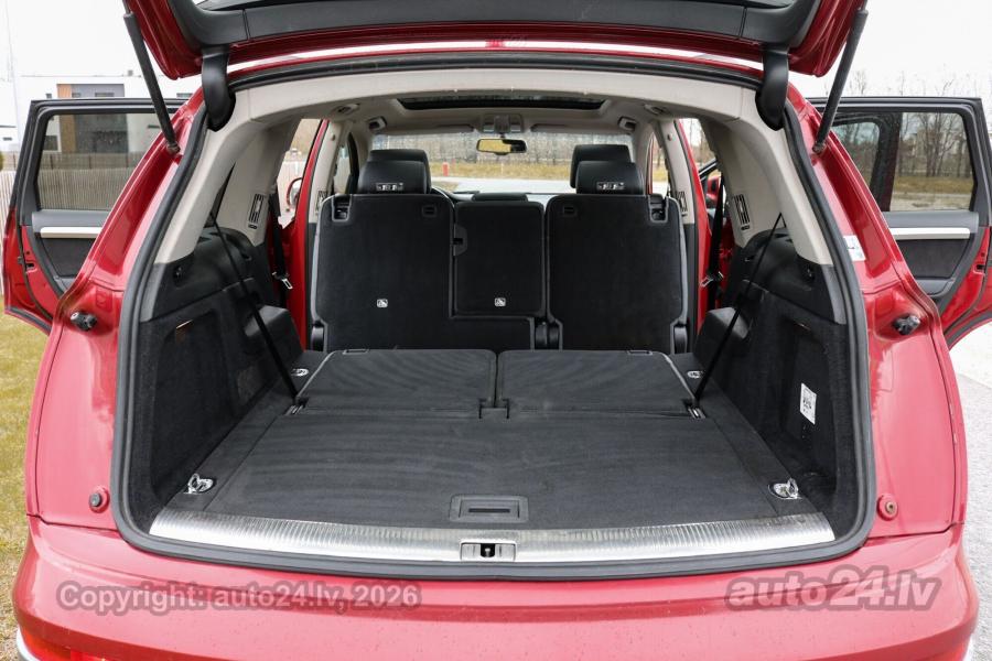 Sarkans Audi Q7 2014 Tallina, ar dzinēja tilpumu 3.00 L un nobraukumu 260 tūkst. km par 9999 €, foto 26 vietnē AUTOMOTO.COM.LV