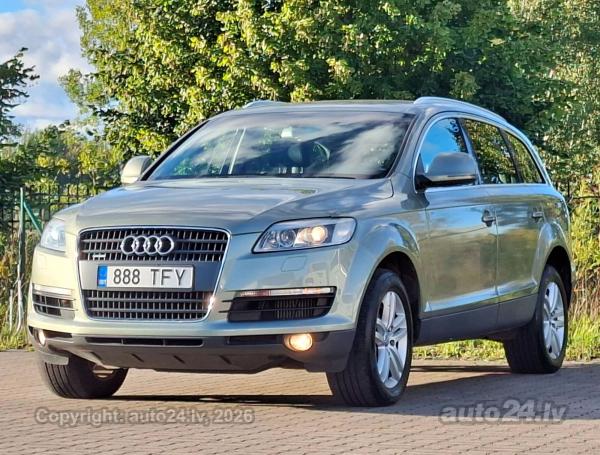 Audi Q7 2006 Tartu vietnē Audi Q7 2006 Tartu, ar dzinēja tilpumu 3.00 L un nobraukumu 334 tūkst. km par 5990 €, foto 1 vietnē AUTOMOTO.COM.LV