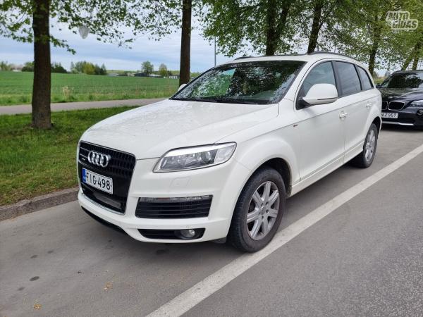 White Audi Q7 2007 in Siauliai, with an engine capacity of 4.10 L and mileage of 306 thousand km for 4500 €, photo 2 on AUTOMOTO.COM.LV