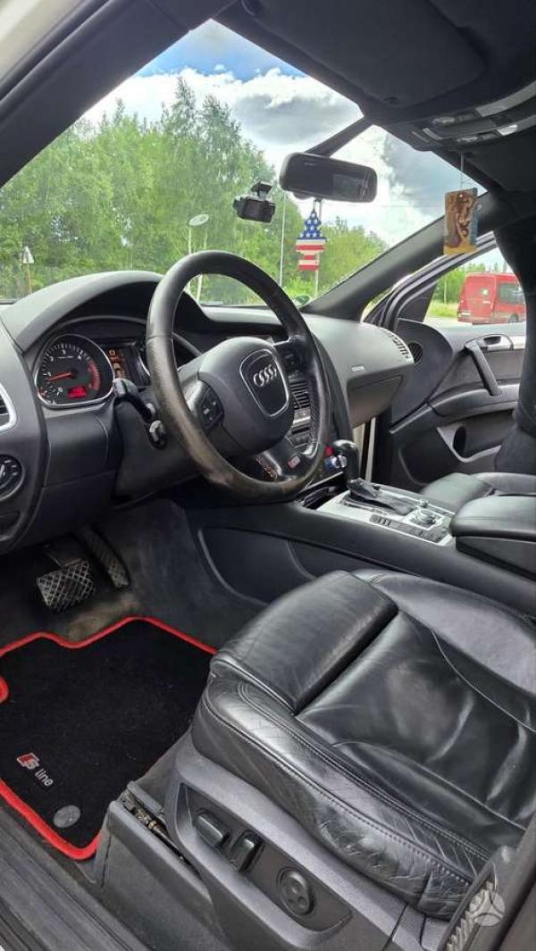 Balts Audi Q7 2007 Viļņa, ar dzinēja tilpumu 4.10 L un nobraukumu 343 tūkst. km par 6300 €, foto 9 vietnē AUTOMOTO.COM.LV