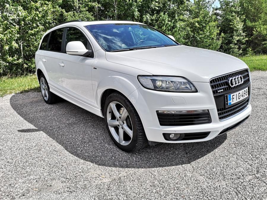Balts Audi Q7 2007 Šauļi, ar dzinēja tilpumu 4.20 L un nobraukumu 307 tūkst. km par 6000 €, foto 1 vietnē AUTOMOTO.COM.LV