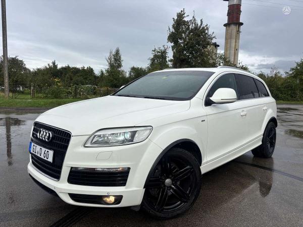 Ауди Ку 7 2007 в Каунас на AUTOMOTO.COM.LV Белый Ауди Ку 7 2007 в Каунас, объемом двигателя 4.16 л и пробегом 200 тыс. км за 7999 €, фото 1 на AUTOMOTO.COM.LV