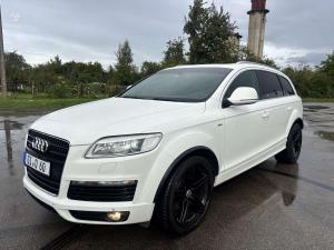 White Audi Q7 2007 in Kaunas, with an engine capacity of 4.16 L and mileage of 200 thousand km for 7999 €, photo 3 on AUTOMOTO.COM.LV