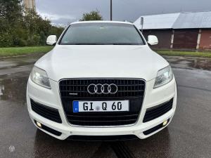 White Audi Q7 2007 in Kaunas, with an engine capacity of 4.16 L and mileage of 200 thousand km for 7999 €, photo 5 on AUTOMOTO.COM.LV