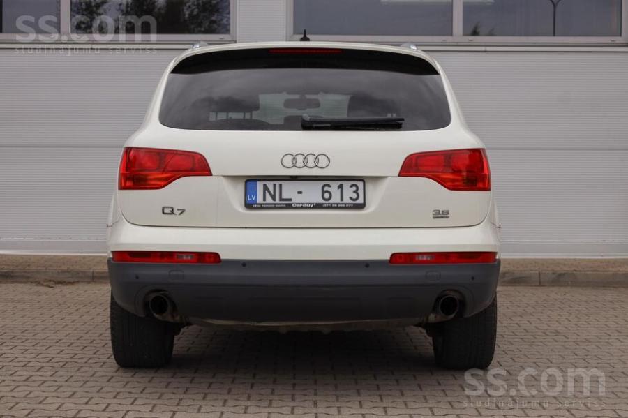 Balts Audi Q7 2007 Rīga, ar dzinēja tilpumu 3.60 L un nobraukumu 215 tūkst. km par 3495 €, foto 6 vietnē AUTOMOTO.COM.LV