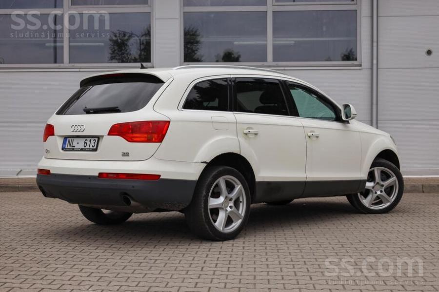 Balts Audi Q7 2007 Rīga, ar dzinēja tilpumu 3.60 L un nobraukumu 215 tūkst. km par 3495 €, foto 7 vietnē AUTOMOTO.COM.LV