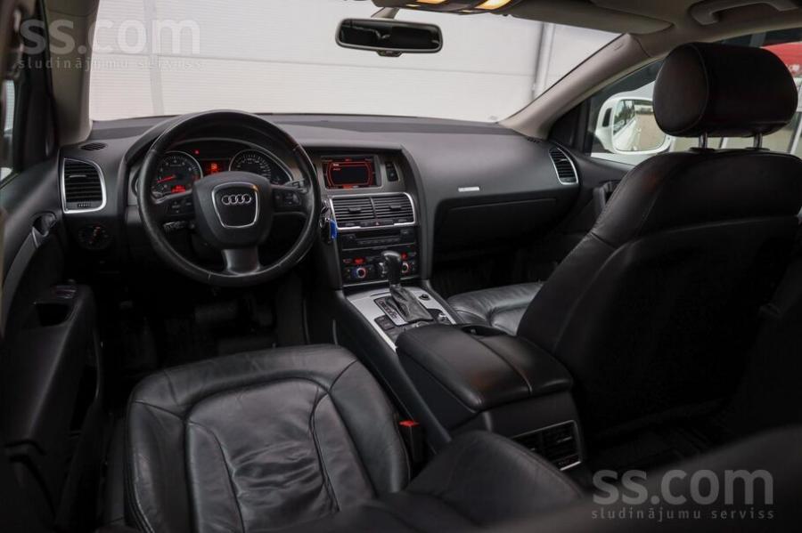 Balts Audi Q7 2007 Rīga, ar dzinēja tilpumu 3.60 L un nobraukumu 215 tūkst. km par 3495 €, foto 11 vietnē AUTOMOTO.COM.LV