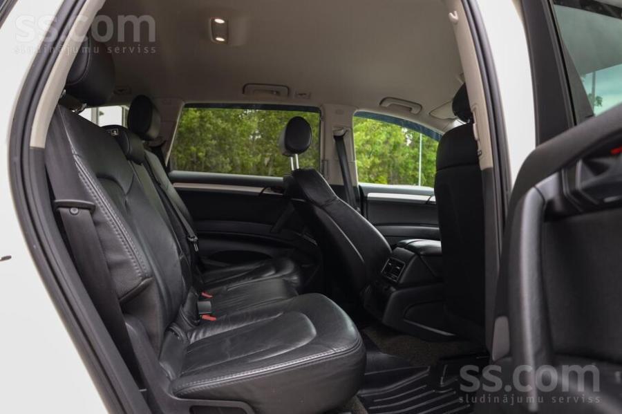Balts Audi Q7 2007 Rīga, ar dzinēja tilpumu 3.60 L un nobraukumu 215 tūkst. km par 3495 €, foto 14 vietnē AUTOMOTO.COM.LV