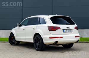 Balts Audi Q7 2008 Rīga, ar dzinēja tilpumu 3.00 L un nobraukumu 375 tūkst. km par 9990 €, foto 4 vietnē AUTOMOTO.COM.LV