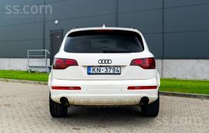 Balts Audi Q7 2008 Rīga, ar dzinēja tilpumu 3.00 L un nobraukumu 375 tūkst. km par 9990 €, foto 6 vietnē AUTOMOTO.COM.LV