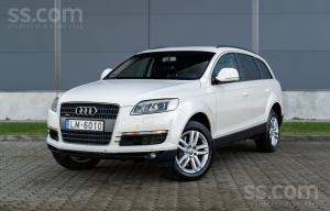 Balts Audi Q7 2008 Rīga, ar dzinēja tilpumu 3.00 L un nobraukumu 395 tūkst. km par 7990 €, foto 1 vietnē AUTOMOTO.COM.LV