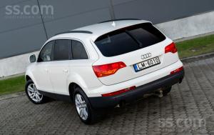 Balts Audi Q7 2008 Rīga, ar dzinēja tilpumu 3.00 L un nobraukumu 395 tūkst. km par 7990 €, foto 5 vietnē AUTOMOTO.COM.LV