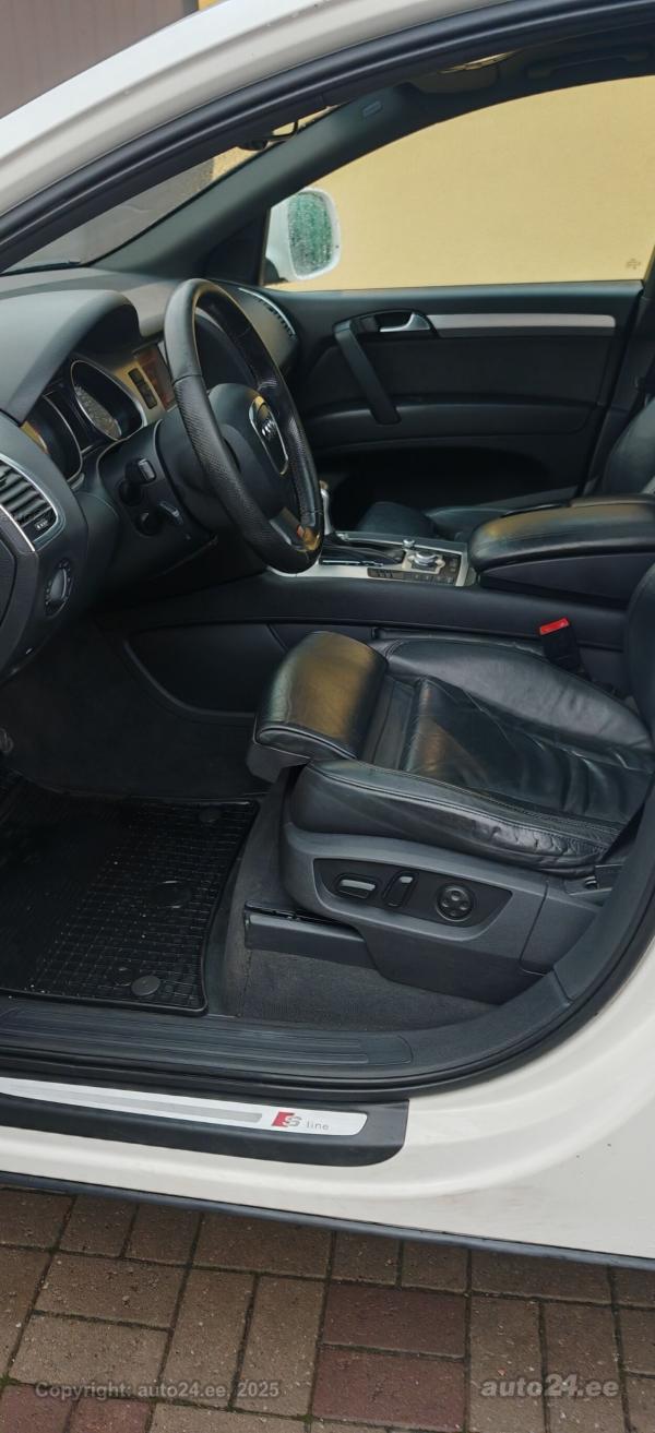 White Audi Q7 2008 in Tallinn, with an engine capacity of 3.00 L and mileage of 250 thousand km for 9500 €, photo 11 on AUTOMOTO.COM.LV