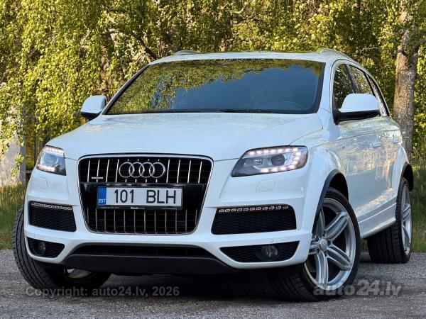 White Audi Q7 2009 in Tallinn, with an engine capacity of 3.60 L and mileage of 288 thousand km for 8500 €, photo 1 on AUTOMOTO.COM.LV