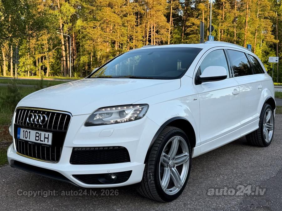 White Audi Q7 2009 in Tallinn, with an engine capacity of 3.60 L and mileage of 288 thousand km for 8500 €, photo 8 on AUTOMOTO.COM.LV