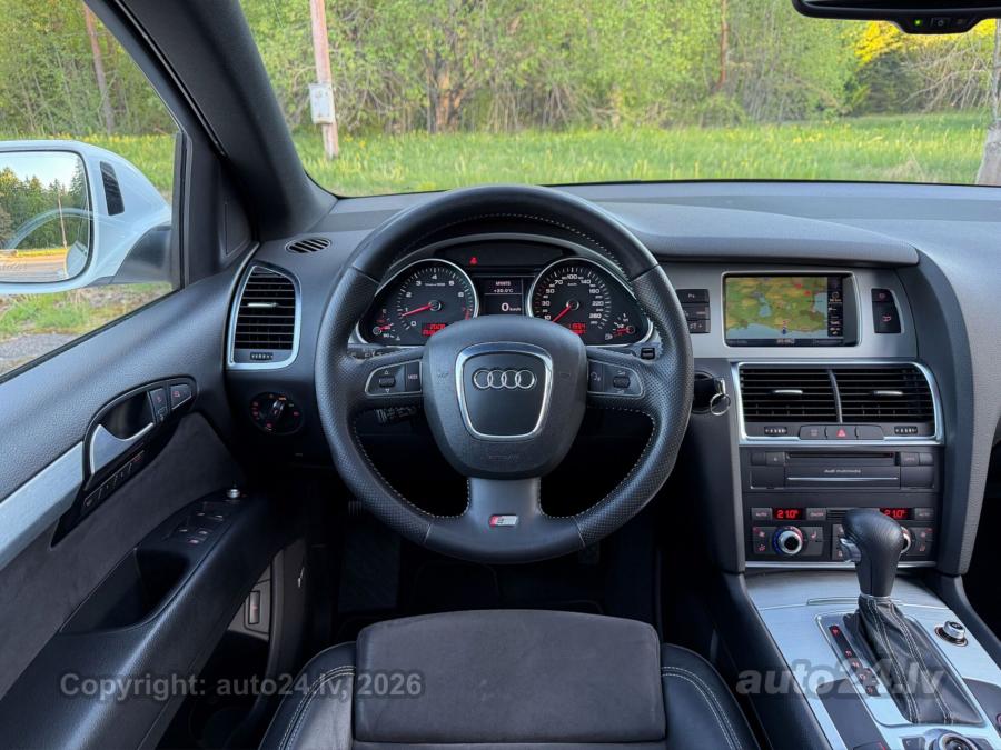 White Audi Q7 2009 in Tallinn, with an engine capacity of 3.60 L and mileage of 288 thousand km for 8500 €, photo 16 on AUTOMOTO.COM.LV