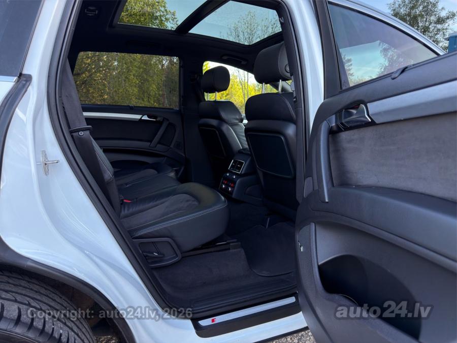 White Audi Q7 2009 in Tallinn, with an engine capacity of 3.60 L and mileage of 288 thousand km for 8500 €, photo 19 on AUTOMOTO.COM.LV