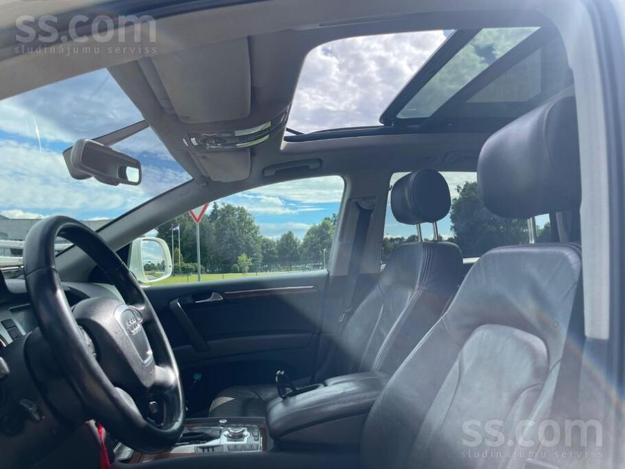Balts Audi Q7 2009 Rīga, ar dzinēja tilpumu 3.00 L un nobraukumu 281 tūkst. km par 10100 €, foto 19 vietnē AUTOMOTO.COM.LV