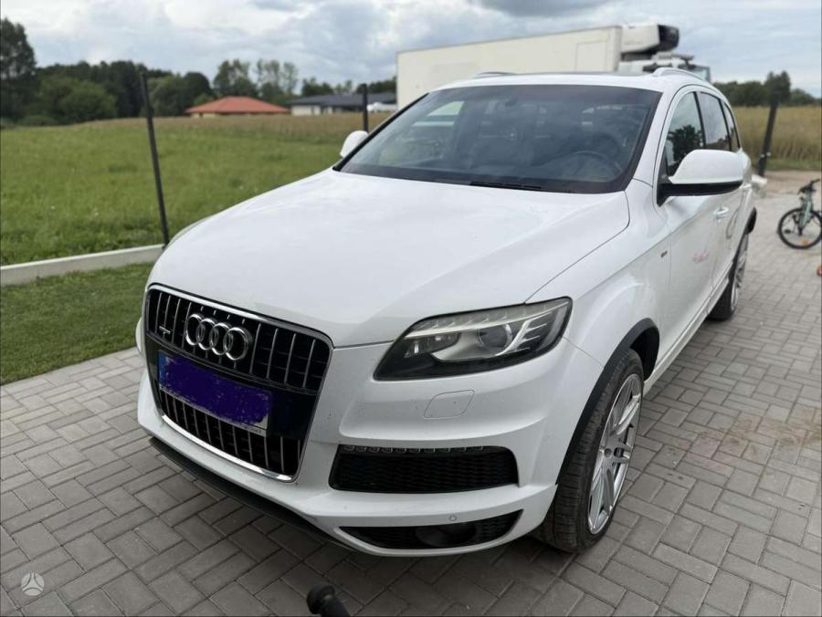 Balts Audi Q7 2009 Marijampole, ar dzinēja tilpumu 2.97 L un nobraukumu 317 tūkst. km par 8500 €, foto 1 vietnē AUTOMOTO.COM.LV