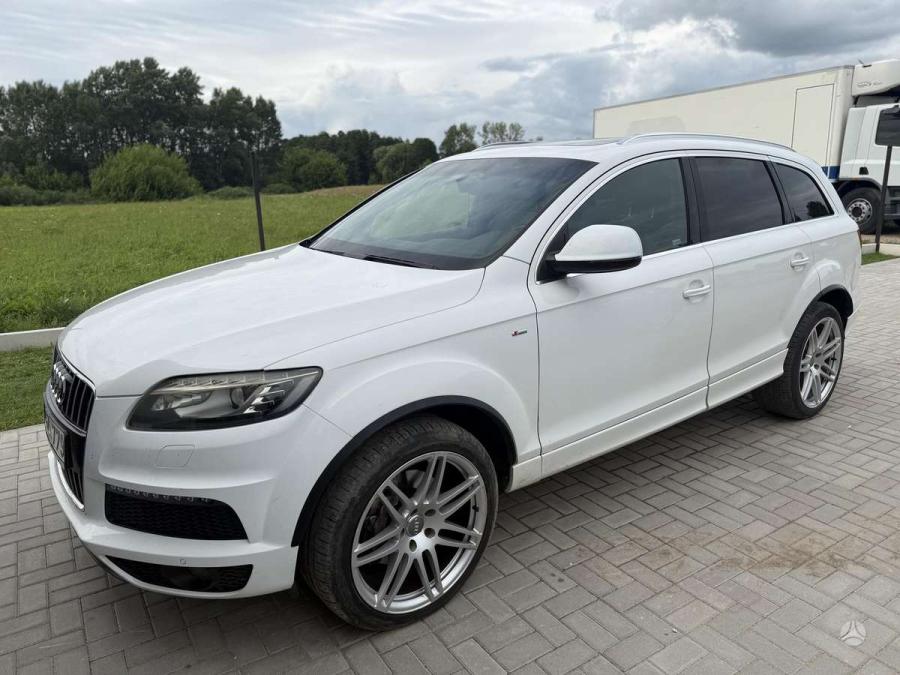 Balts Audi Q7 2009 Marijampole, ar dzinēja tilpumu 2.97 L un nobraukumu 317 tūkst. km par 8500 €, foto 3 vietnē AUTOMOTO.COM.LV
