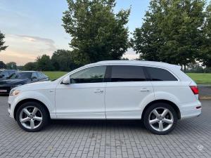 White Audi Q7 2009 in Vilnius, with an engine capacity of 2.97 L and mileage of 290 thousand km for 5500 €, photo 3 on AUTOMOTO.COM.LV