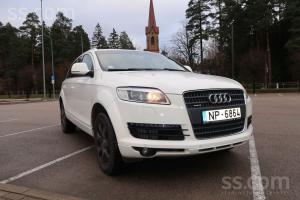 Белый Ауди Ку 7 2009 в Огре, объемом двигателя 3.00 л и пробегом 355 тыс. км за 8220 €, фото  на AUTOMOTO.COM.LV