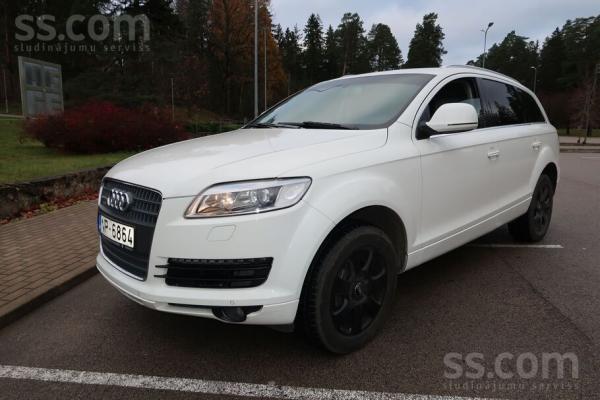 Balts Audi Q7 2009 Ogre, ar dzinēja tilpumu 3.00 L un nobraukumu 355 tūkst. km par 8220 €, foto 4 vietnē AUTOMOTO.COM.LV