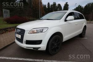 White Audi Q7 2009 in Ogre, with an engine capacity of 3.00 L and mileage of 355 thousand km for 8220 €, photo 5 on AUTOMOTO.COM.LV