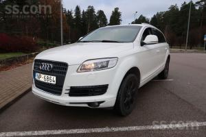 White Audi Q7 2009 in Ogre, with an engine capacity of 3.00 L and mileage of 355 thousand km for 8220 €, photo 6 on AUTOMOTO.COM.LV