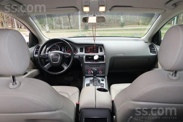 Balts Audi Q7 2009 Ogre, ar dzinēja tilpumu 3.00 L un nobraukumu 355 tūkst. km par 8220 €, foto 7 vietnē AUTOMOTO.COM.LV
