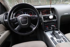 White Audi Q7 2009 in Ogre, with an engine capacity of 3.00 L and mileage of 355 thousand km for 8220 €, photo 9 on AUTOMOTO.COM.LV