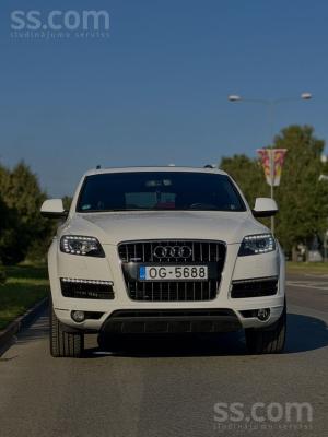 Белый Ауди Ку 7 2009 в Рига, объемом двигателя 3.00 л и пробегом 305 тыс. км за 10500 €, фото  на AUTOMOTO.COM.LV