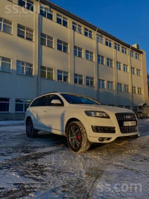 Balts Audi Q7 2009 Rīga, ar dzinēja tilpumu 3.00 L un nobraukumu 305 tūkst. km par 10500 €, foto 6 vietnē AUTOMOTO.COM.LV