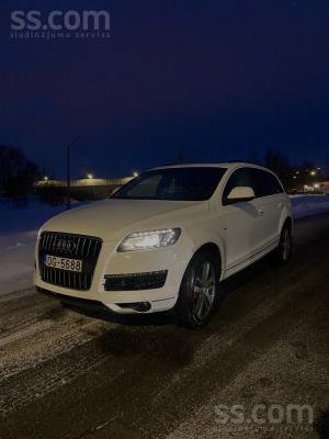 Balts Audi Q7 2009 Rīga, ar dzinēja tilpumu 3.00 L un nobraukumu 305 tūkst. km par 10500 €, foto 9 vietnē AUTOMOTO.COM.LV