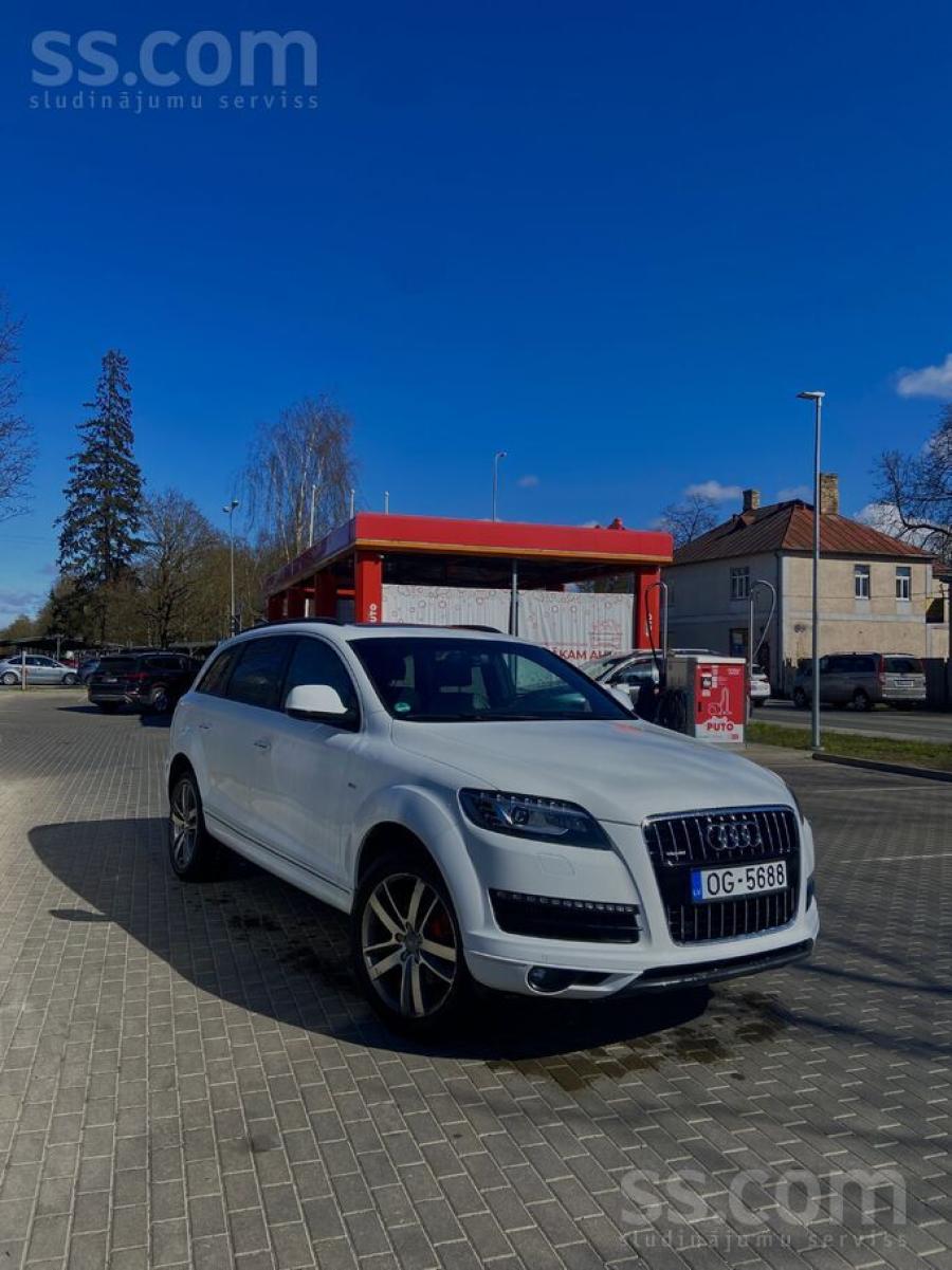 Balts Audi Q7 2009 Rīga, ar dzinēja tilpumu 3.00 L un nobraukumu 305 tūkst. km par 10500 €, foto 11 vietnē AUTOMOTO.COM.LV