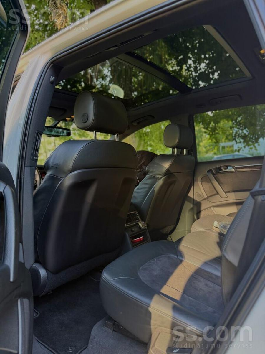 Balts Audi Q7 2009 Rīga, ar dzinēja tilpumu 3.00 L un nobraukumu 305 tūkst. km par 10500 €, foto 13 vietnē AUTOMOTO.COM.LV