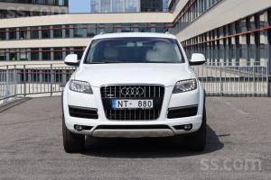White Audi Q7 2010 in Riga, with an engine capacity of 3.00 L and mileage of 287 thousand km for 9580 €, photo 2 on AUTOMOTO.COM.LV