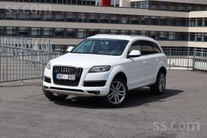 White Audi Q7 2010 in Riga, with an engine capacity of 3.00 L and mileage of 287 thousand km for 9580 €, photo 3 on AUTOMOTO.COM.LV