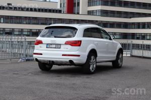 White Audi Q7 2010 in Riga, with an engine capacity of 3.00 L and mileage of 287 thousand km for 9580 €, photo 6 on AUTOMOTO.COM.LV