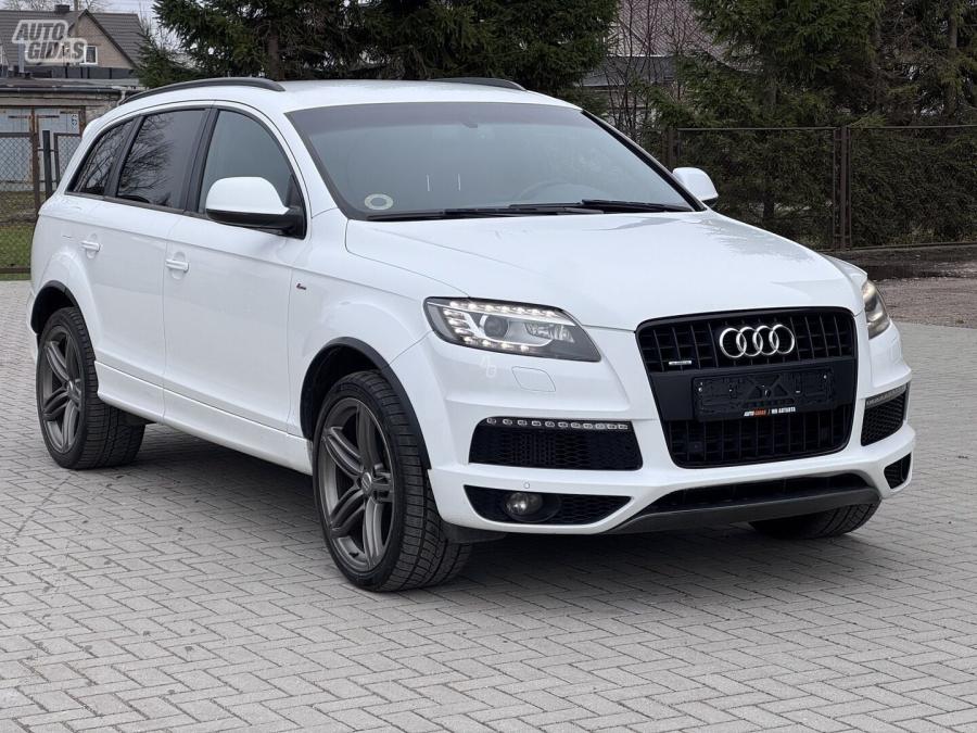 White Audi Q7 2010 in Kretinga, with an engine capacity of 3.00 L and mileage of 313 thousand km for 11500 €, photo 3 on AUTOMOTO.COM.LV