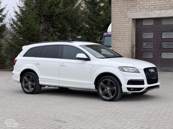 White Audi Q7 2010 in Kretinga, with an engine capacity of 3.00 L and mileage of 313 thousand km for 11500 €, photo 4 on AUTOMOTO.COM.LV