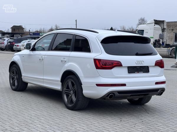 White Audi Q7 2010 in Kretinga, with an engine capacity of 3.00 L and mileage of 313 thousand km for 11500 €, photo 7 on AUTOMOTO.COM.LV