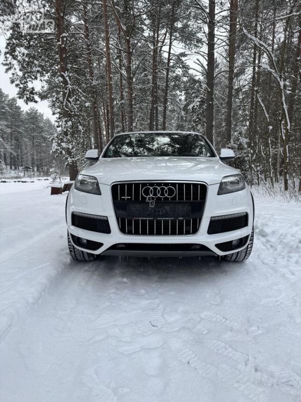 Balts Audi Q7 2010 Druskininkai, ar dzinēja tilpumu 3.00 L un nobraukumu 500 tūkst. km par 10000 €, foto 1 vietnē AUTOMOTO.COM.LV