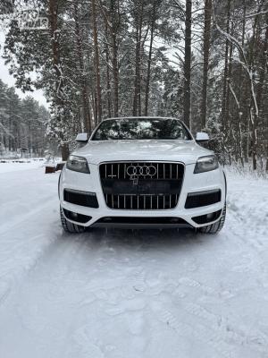 Balts Audi Q7 2010 Druskininkai, ar dzinēja tilpumu 3.00 L un nobraukumu 500 tūkst. km par 10000 €, foto  vietnē AUTOMOTO.COM.LV