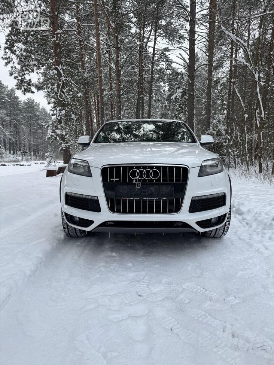 Balts Audi Q7 2010 Druskininkai, ar dzinēja tilpumu 3.00 L un nobraukumu 500 tūkst. km par 10000 €, foto 1 vietnē AUTOMOTO.COM.LV
