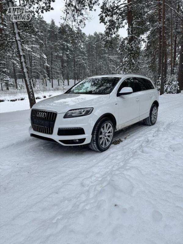 Balts Audi Q7 2010 Druskininkai, ar dzinēja tilpumu 3.00 L un nobraukumu 500 tūkst. km par 10000 €, foto 5 vietnē AUTOMOTO.COM.LV